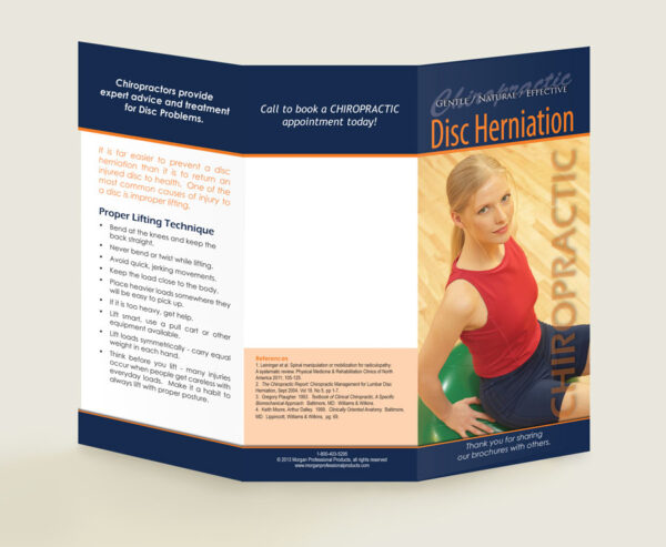 Awesome Chiropractic Brochures -Disc -$11.95/50 Brochures