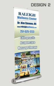 Chiropractic Retractable Banners - Impressive Designs